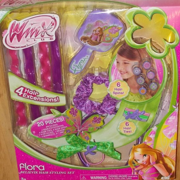 Accessories | Winx Exclusive Winx Club Flora Believix Hair Styling Set ...